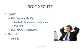 Sql tuning made easier with sqltxplain (sqlt) | PDF