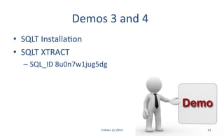 Sql tuning made easier with sqltxplain (sqlt) | PDF