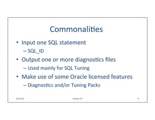 SQL Tuning Tools of the Trade | PDF