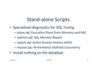 Sql tuning tools of the trade | PPT
