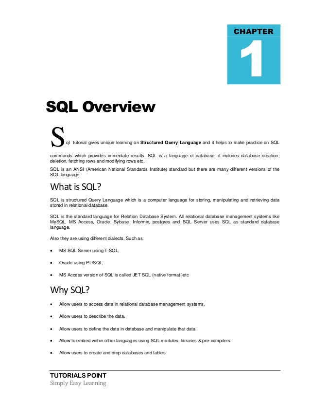 SQL