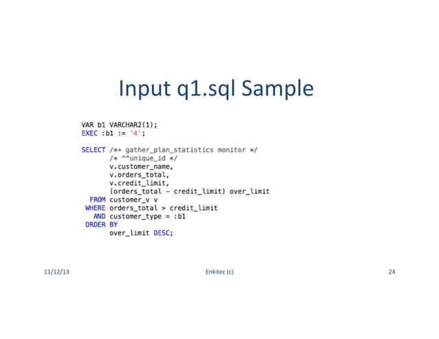 SQLT XPLORE - The SQLT XPLAIN Hidden Child | PDF