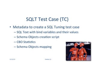 SQLT XPLORE - The SQLT XPLAIN Hidden Child | PDF