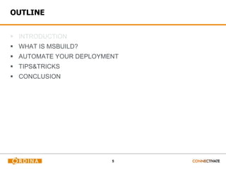 SQLUG MSBUILD SSRS Deployments | PPT
