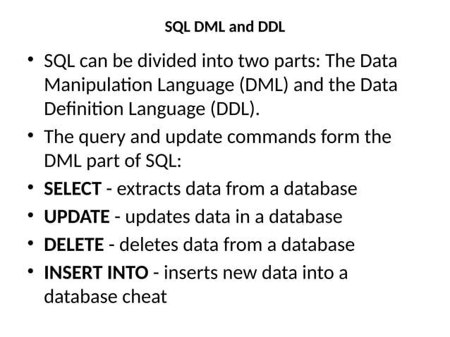SQL UNIT FOUR.pptxDiscDiscoverabilitDiscoverability Scorey Scoreoverability Score | PPT