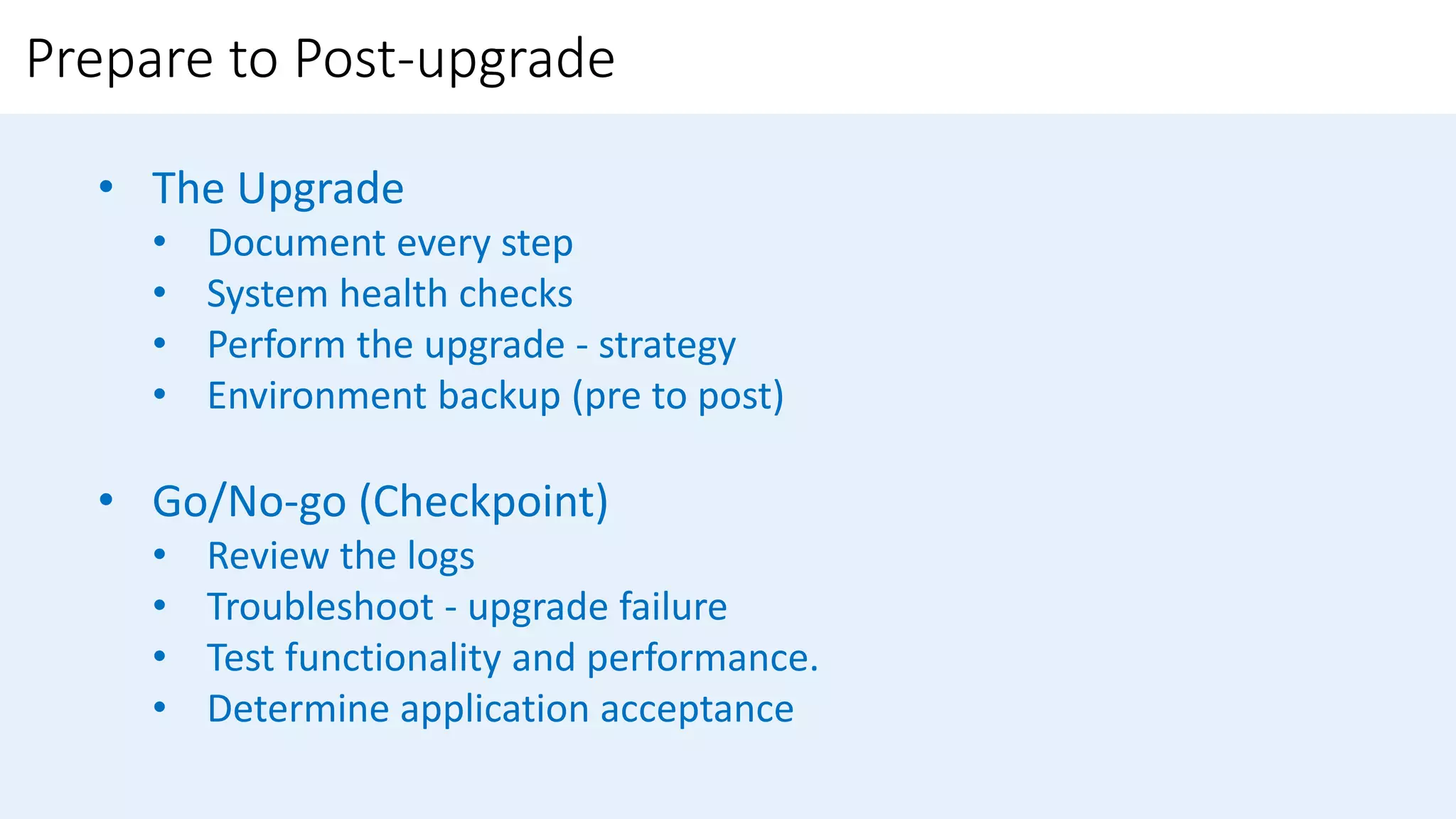 SQL Server Upgrade and Consolidation - Methodology and Approach | PPTX