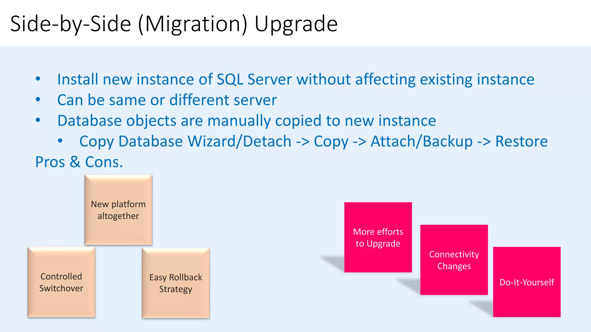SQL Server Upgrade and Consolidation - Methodology and Approach | PPTX