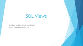 Sql viwes | PPT