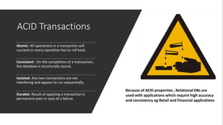 SQL vs NoSQL Data Modeling.pptx | Databases | Computer Software and ...