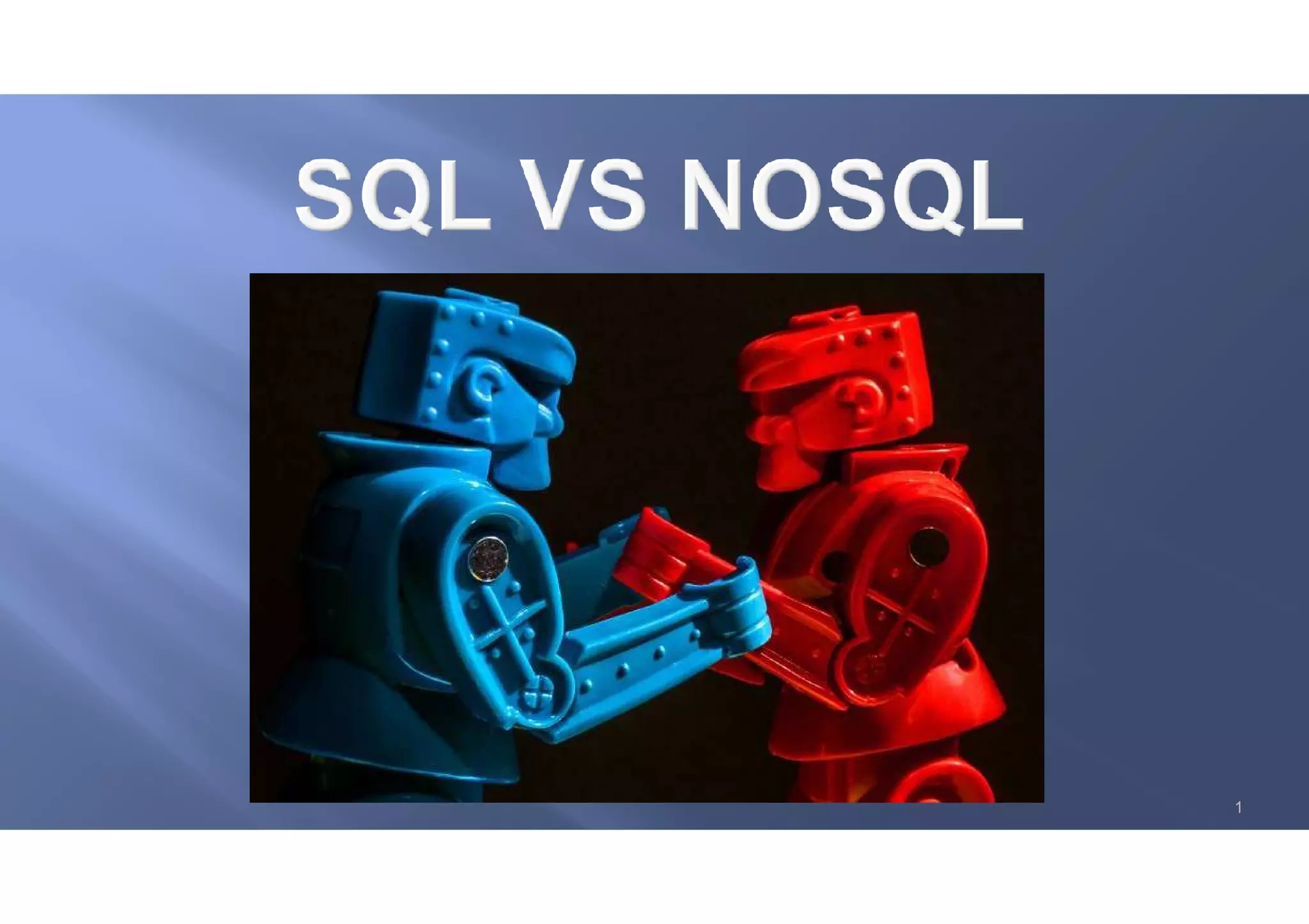 Sql vs nosql joomlafestival | PPT