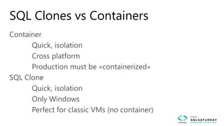 Sql Wars - SQL the attack of the Clones and the rebellion of the Containers | PDF | Databases ...
