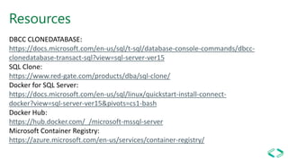 Sql Wars - SQL the attack of the Clones and the rebellion of the Containers | PDF | Databases ...