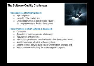 Software Quality Management | PPT