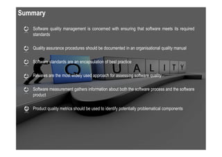 Software Quality Management | PPT