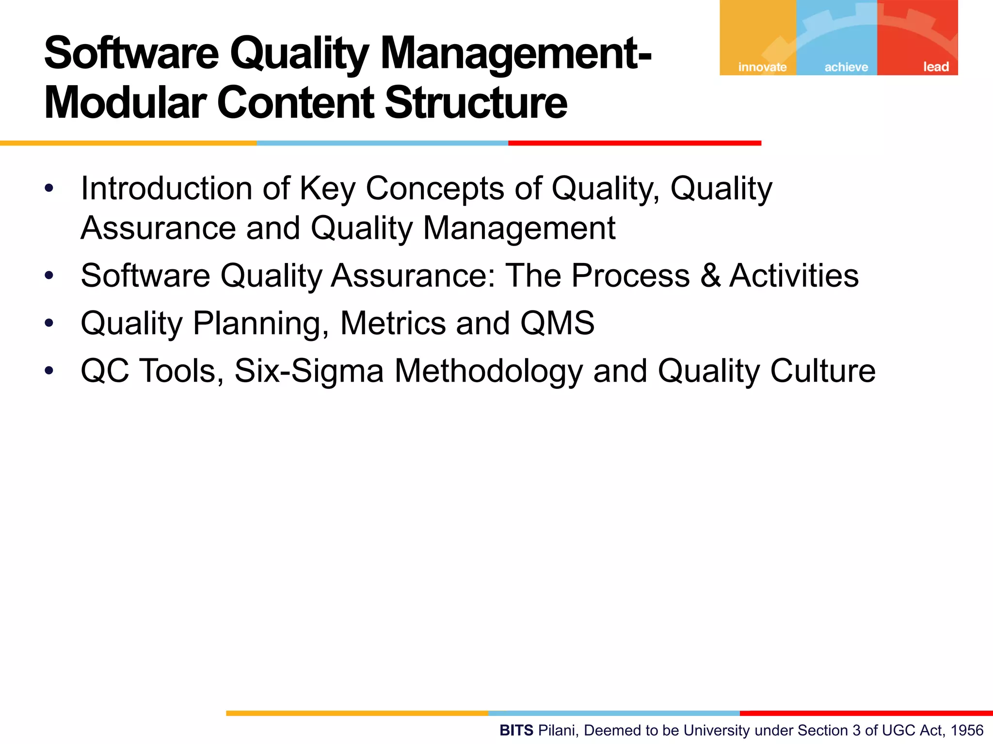 Software Quality Management | PDF