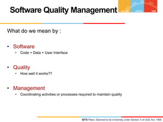 Software Quality Management | PDF