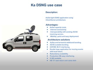 KaSat solutions | PPTX | Computer Networking | Computing