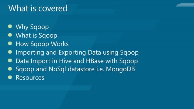 Introduction to Apache Sqoop | PDF | Databases | Computer Software and Applications