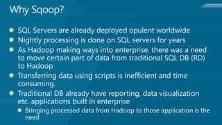Introduction to Apache Sqoop | PDF