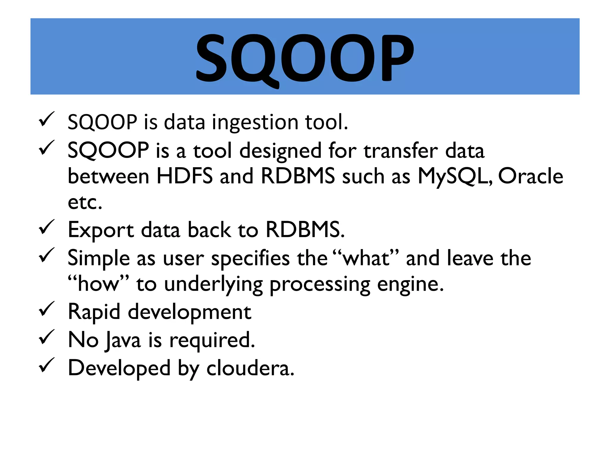 Sqoop | PDF | Databases | Computer Software and Applications