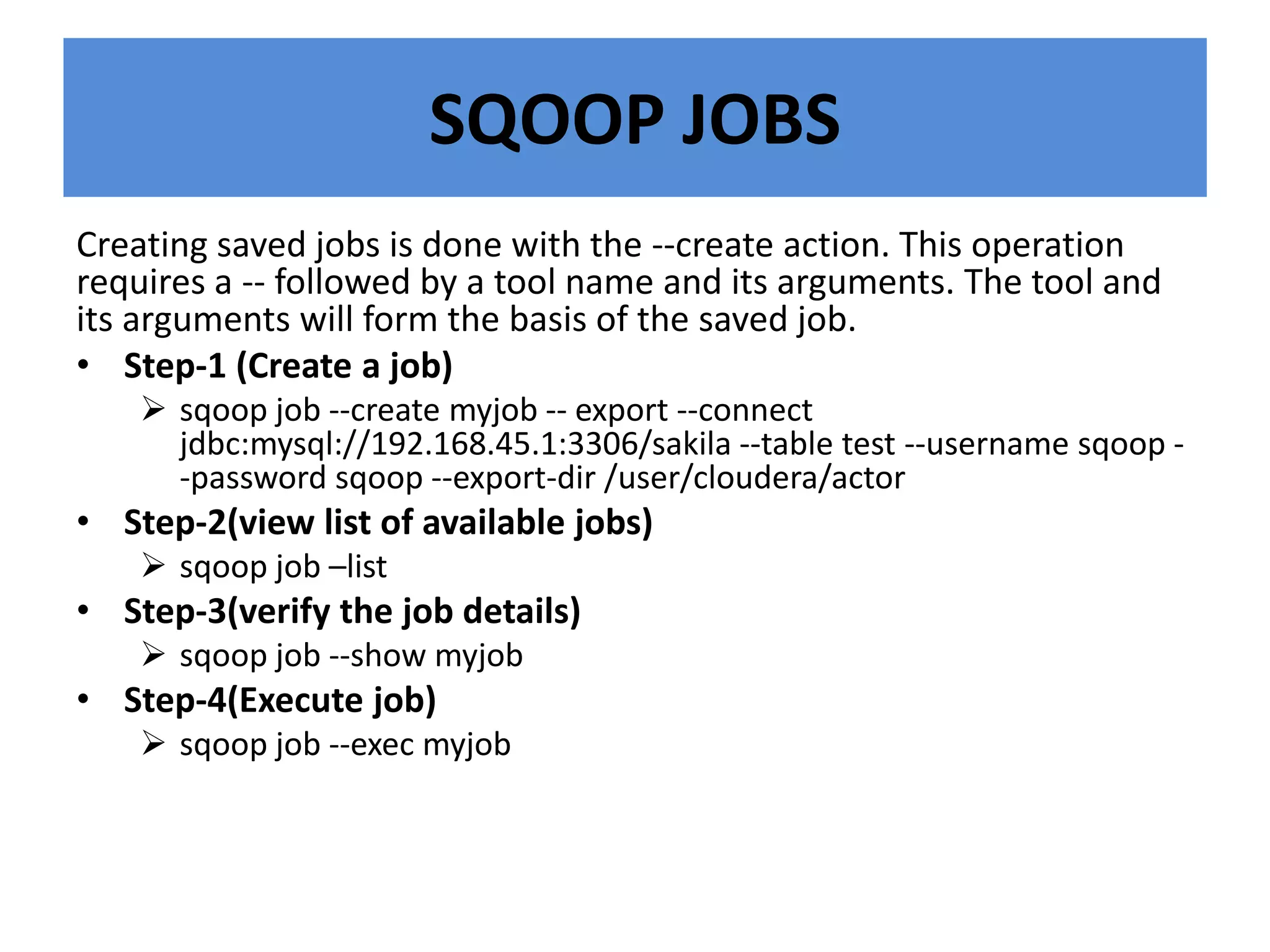 Sqoop | PDF | Databases | Computer Software and Applications
