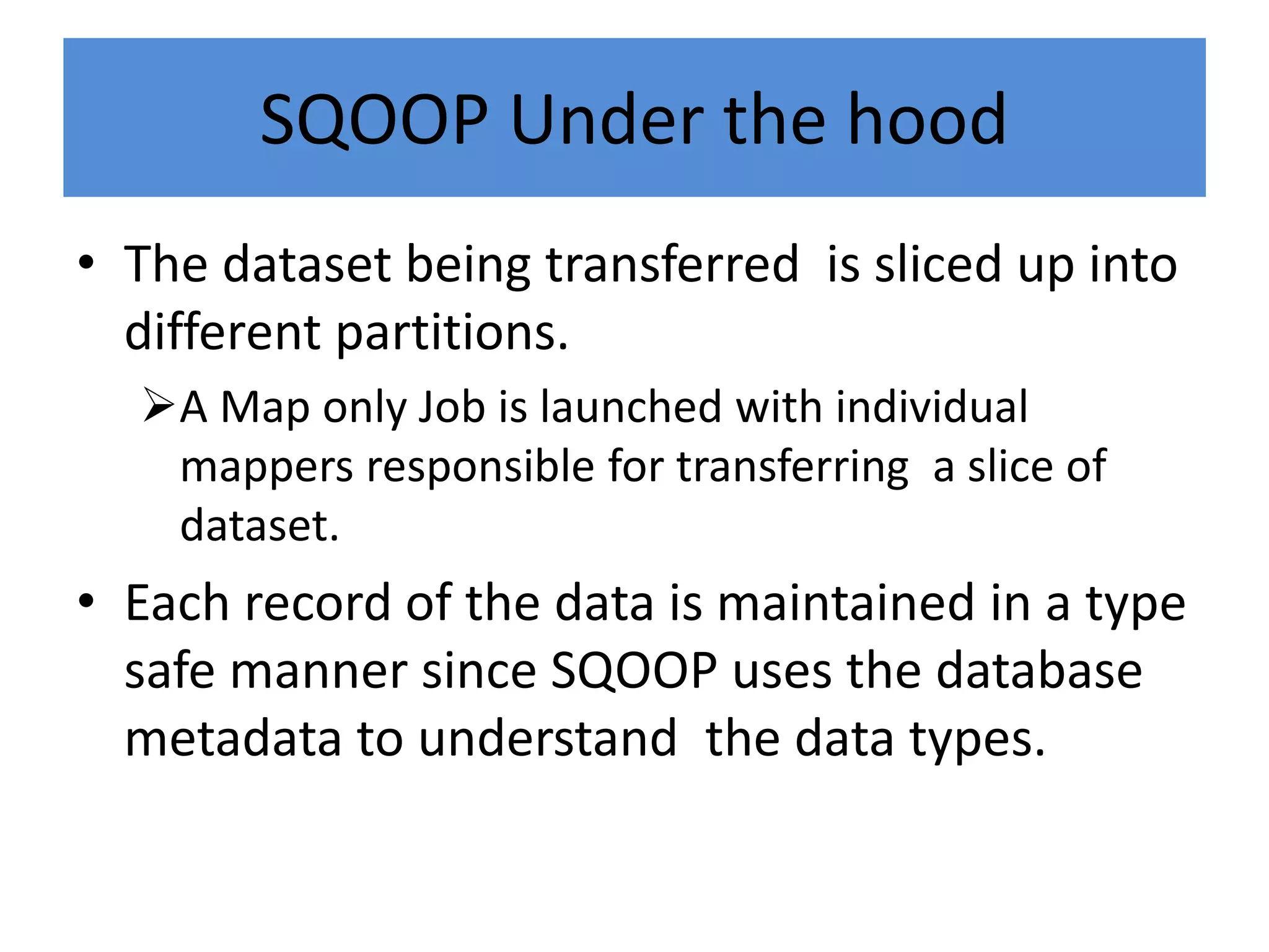 Sqoop | PDF