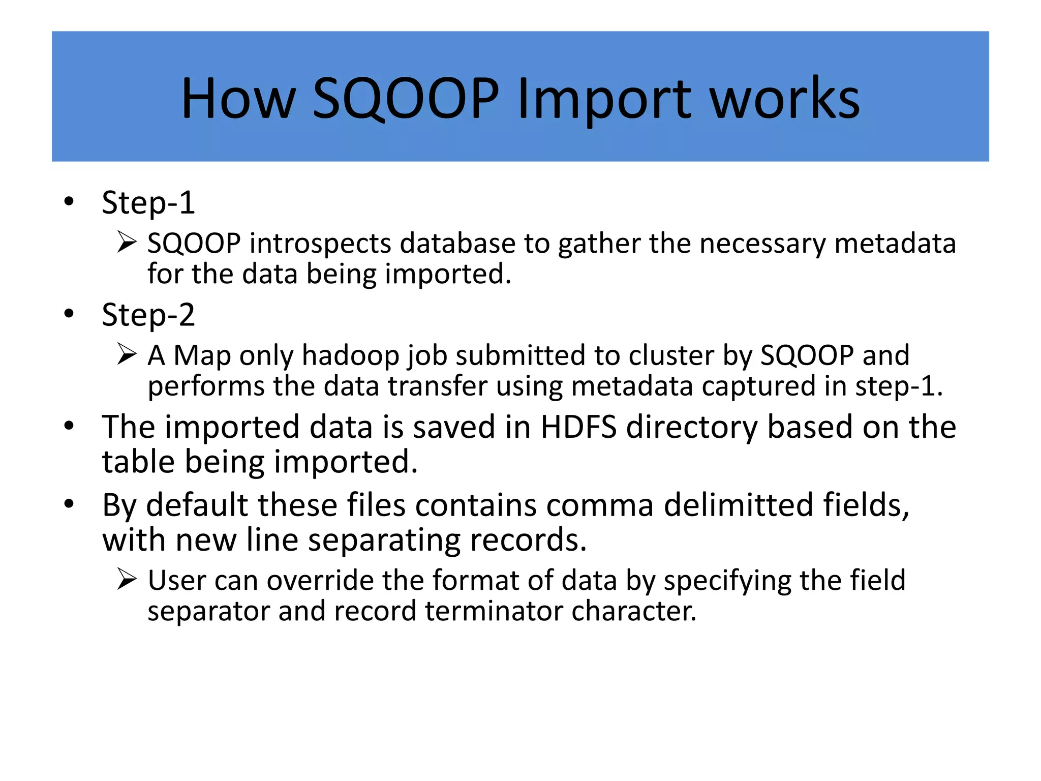 Sqoop | PDF | Databases | Computer Software and Applications