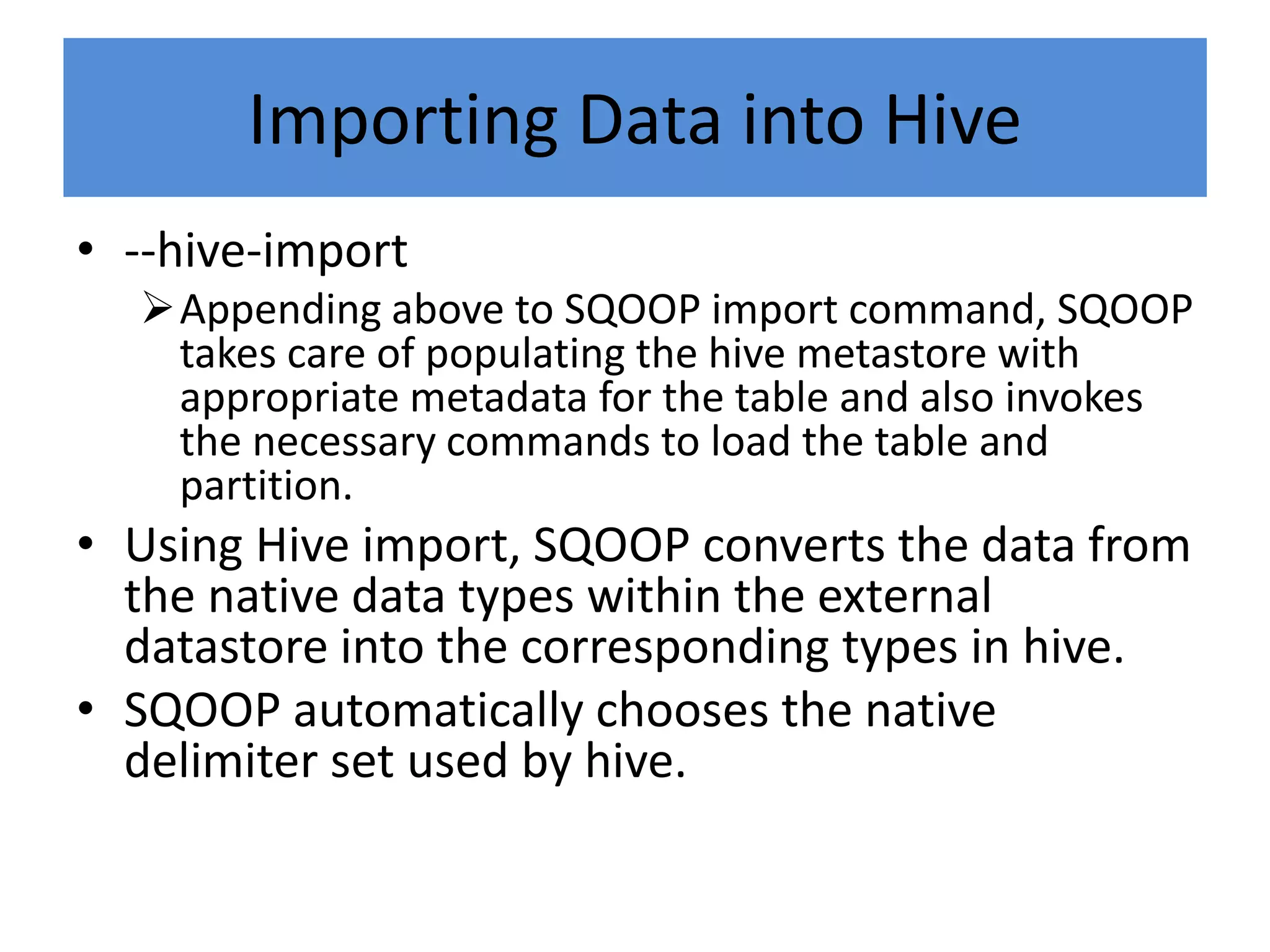 Sqoop | PDF | Databases | Computer Software and Applications