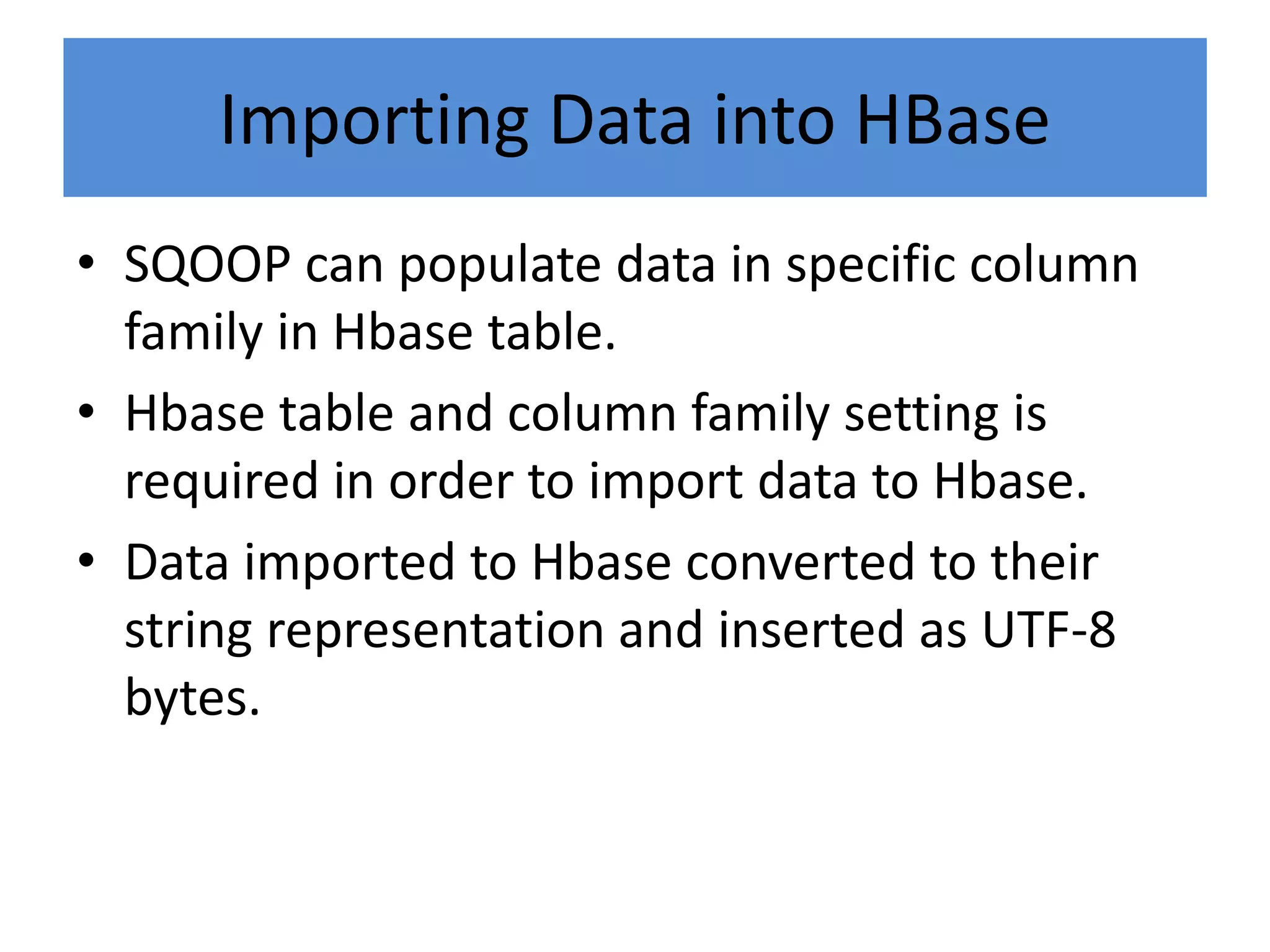 Sqoop | PDF | Databases | Computer Software and Applications
