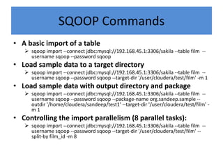 Sqoop | PDF