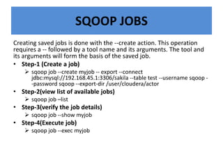 Sqoop | PDF