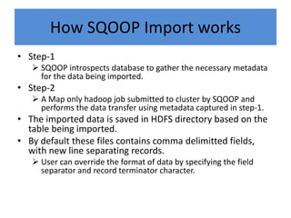 Sqoop | PDF
