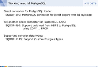 Complex stories about Sqooping PostgreSQL data | PDF