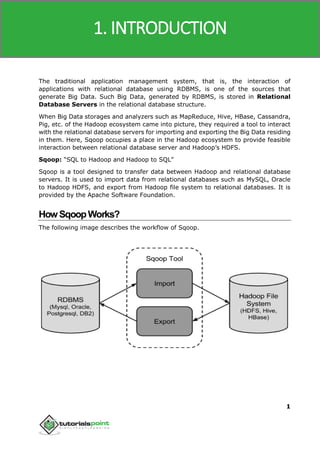 Sqoop tutorial | PDF