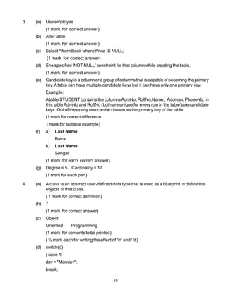 CBSE Sample Paper IP | PDF | Databases | Computer Software and Applications