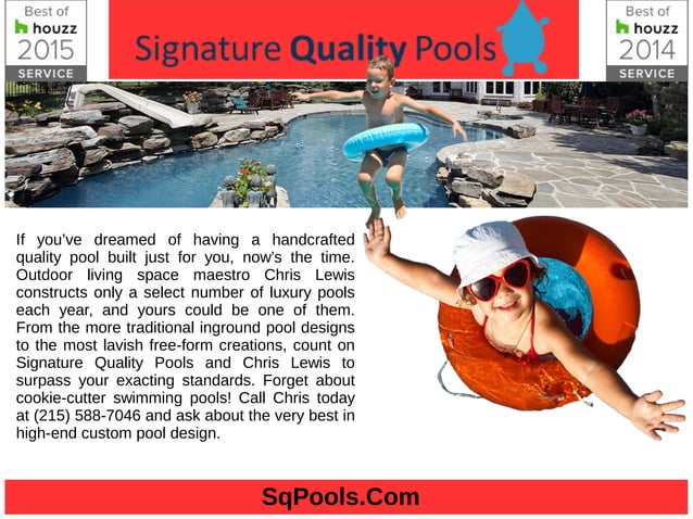 In-Ground Pools | PPT | Swimming | Sports
