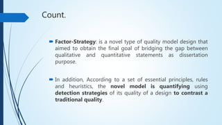 Measurement and Quality in Object-Oriented Design | PPT