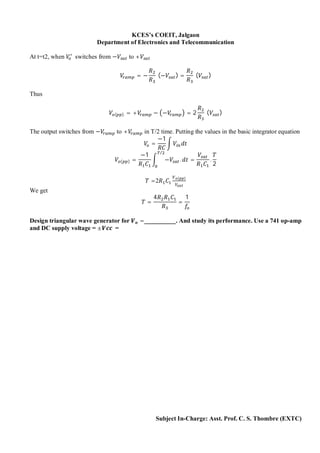 Linear integrated circuit | PDF | Physics | Science