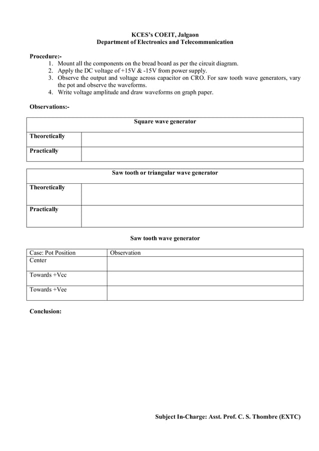 Linear integrated circuit | PDF | Physics | Science