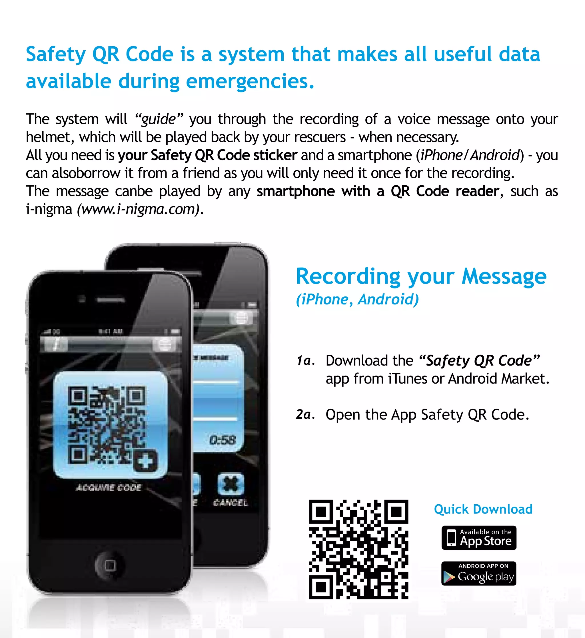 Safety QR Code - user guide-en | PDF