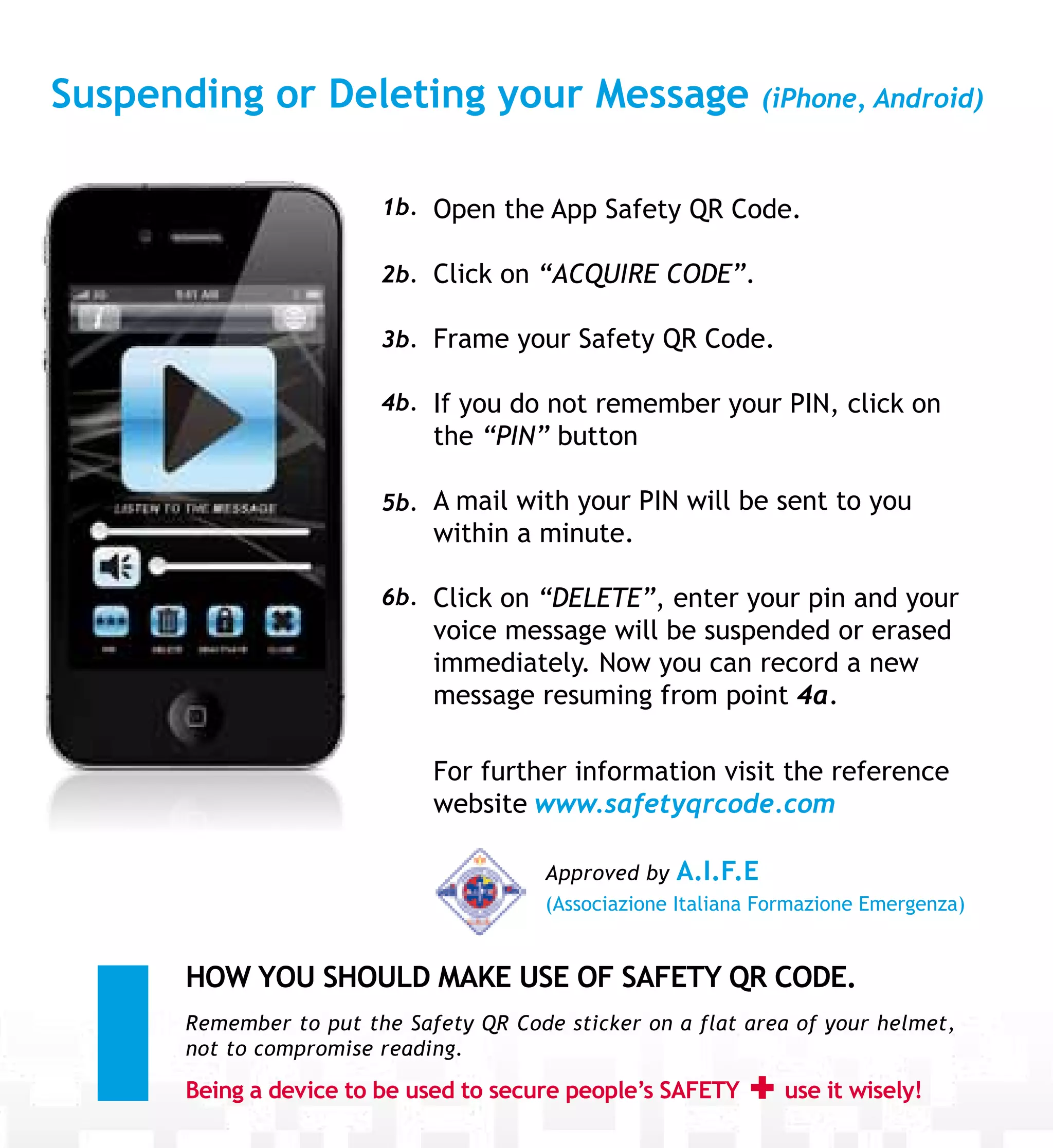 Safety QR Code - user guide-en | PDF
