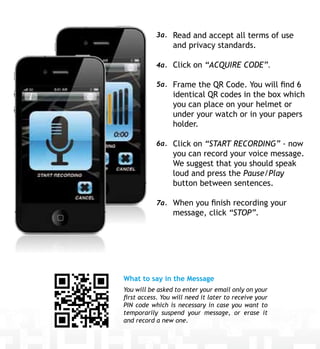 Safety QR Code - user guide-en | PDF