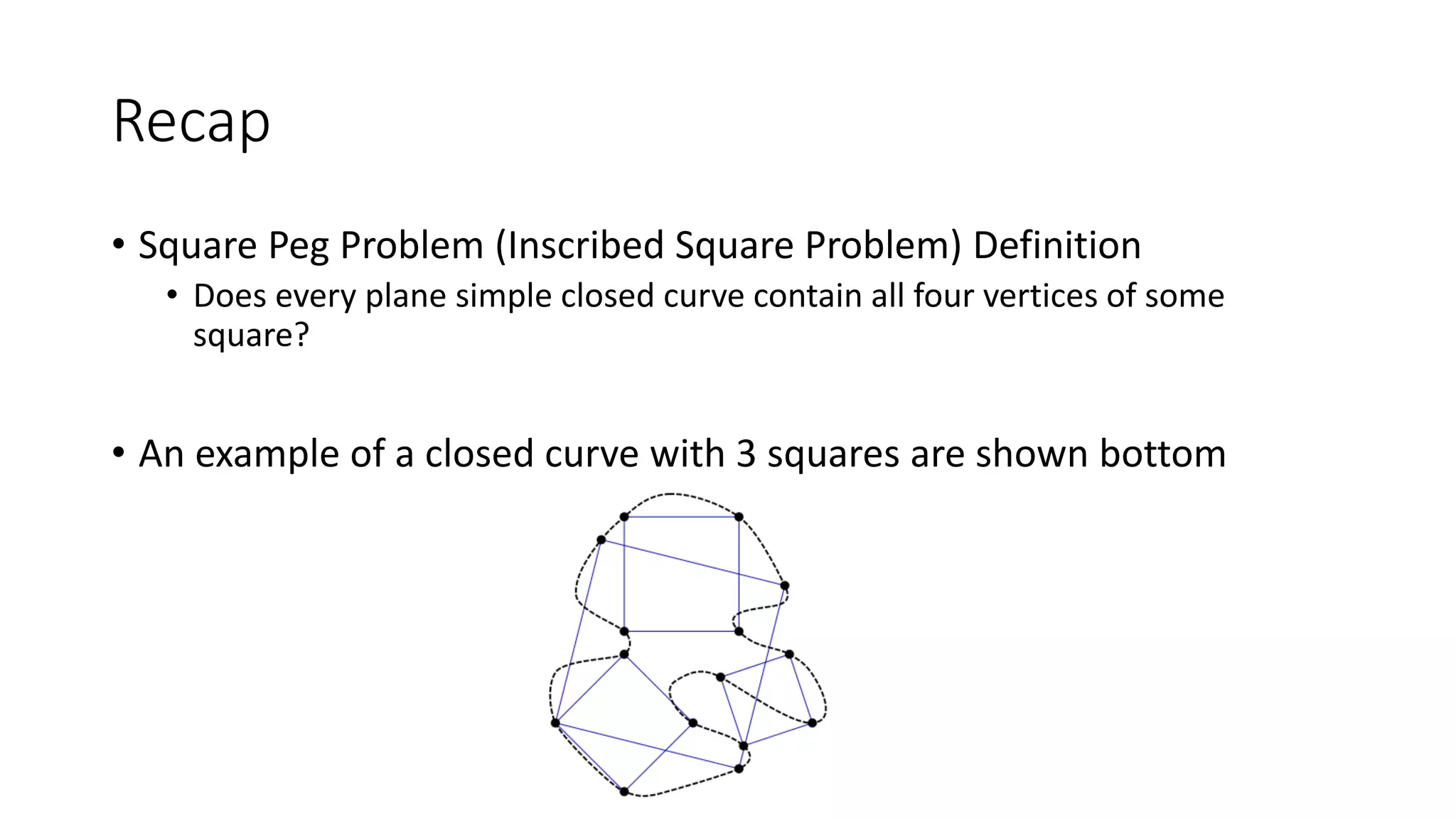 Square Peg Problem Test Function | PPTX