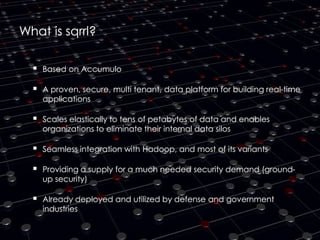 Sqrrl and Accumulo | PPTX