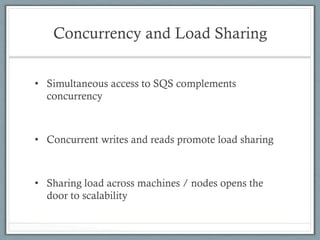 Sqs and loose coupling | PDF