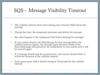 Sqs and loose coupling | PDF