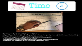 How to survive college CMM290 | PPTX