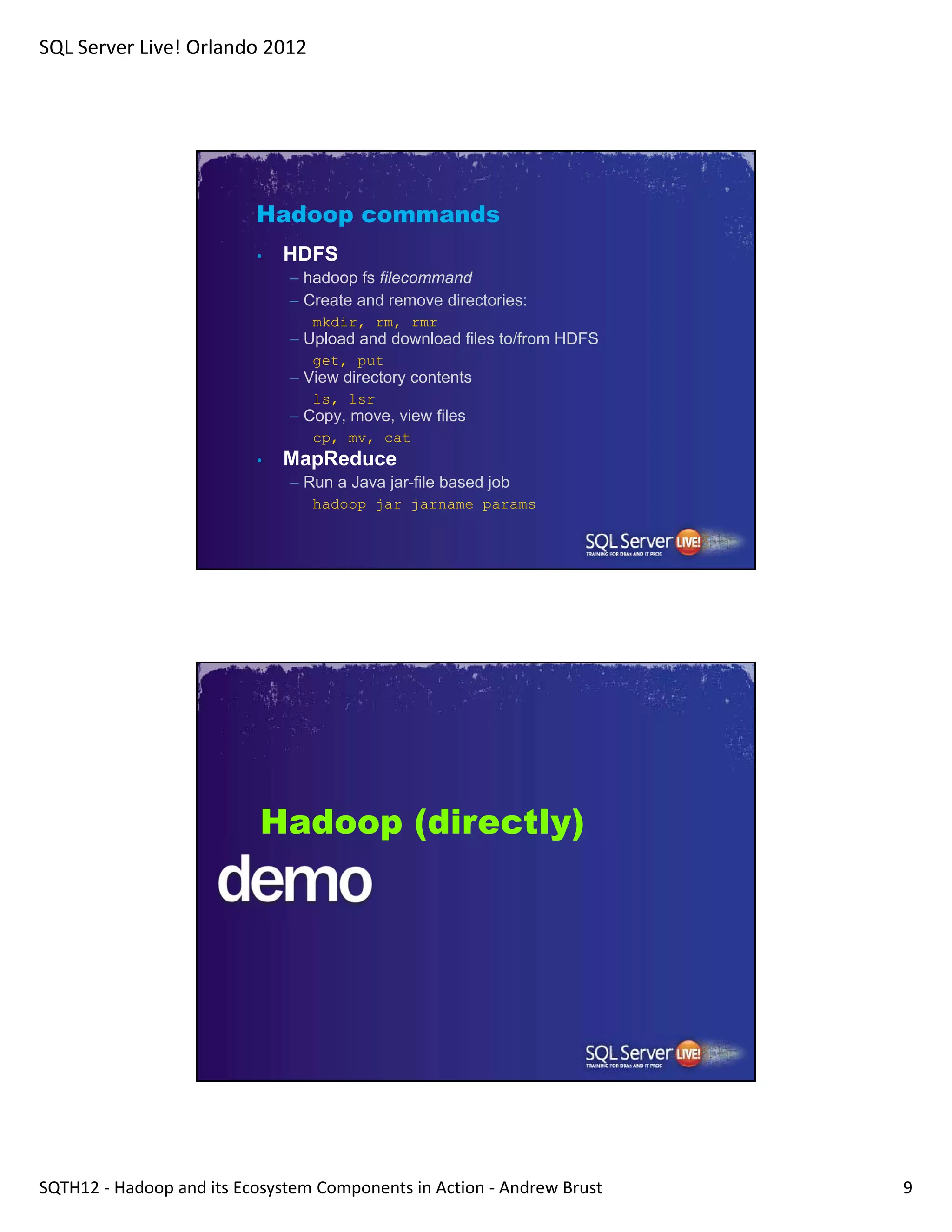 Hadoop and its Ecosystem Components in Action | PDF