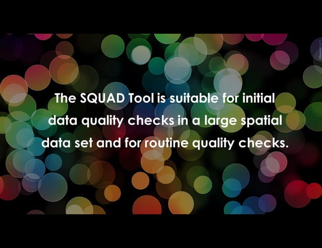 Introducing the SQUAD Tool: A tool for identifying anomalies in large spatial data sets | PDF