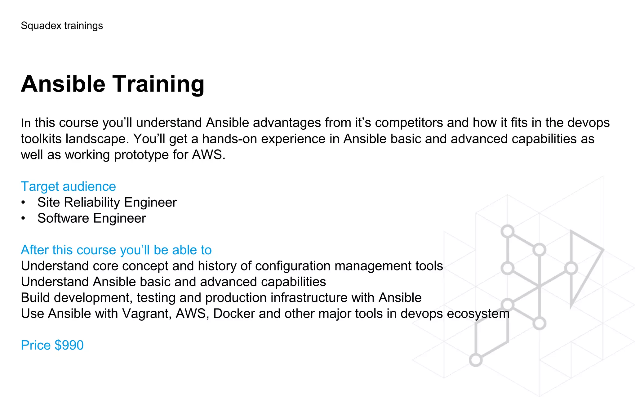 Squadex DevOps Trainings | PPTX